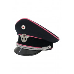 Police Visor Caps with insignias,Gestapo,Geheime-Military Harbor