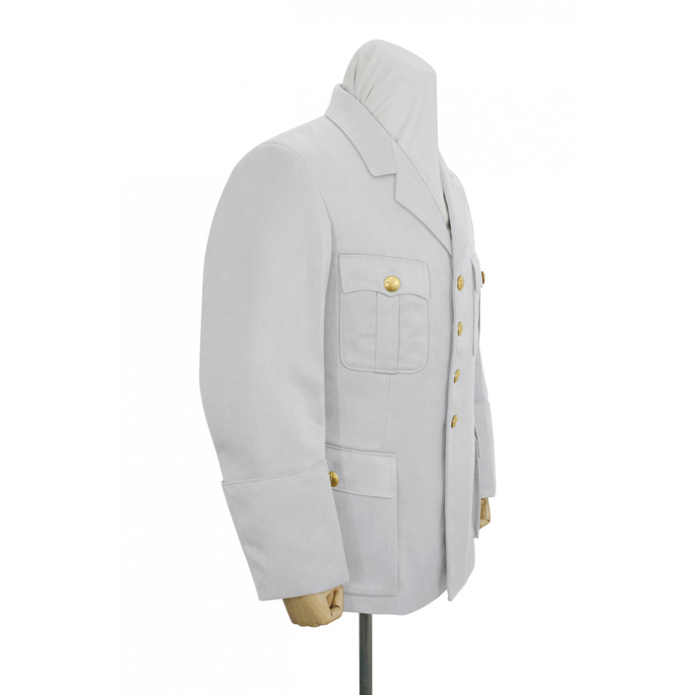 WWII German Political Party Officer White Gabardine Service Dress Tunic ...