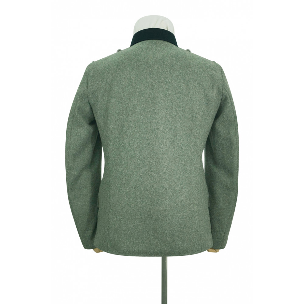 WWII German Austrian Officer Field Grey Wool Service Tunic Jacket I 5 ...