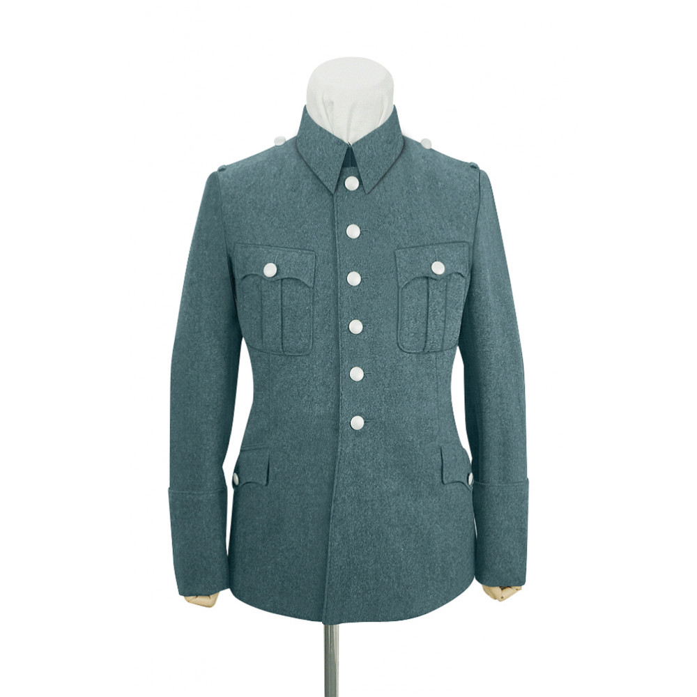 WWII German Police M28 General Officer Wool Service Waffenrock ...