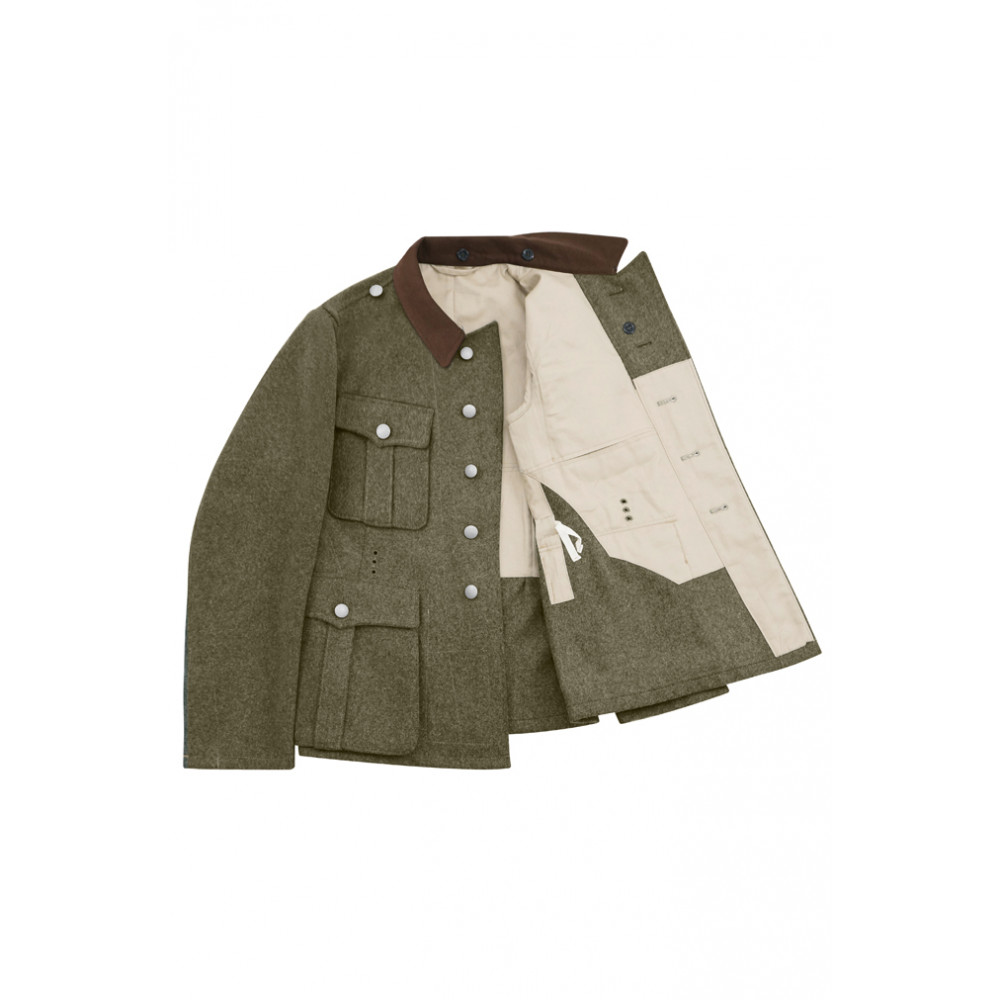 WWII German RAD M39 EM Wool Tunic FeldbluseWool RAD Tunics -Military Harbor