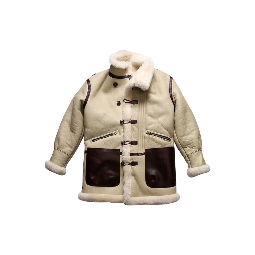 WWII US B-7 Arctic Parka Jacket WhiteAir Force Leather Uniforms ...