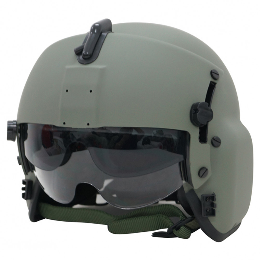 HGU-56P Helicopter Pilot Helmet with Dual lens and face shield airsoft ...