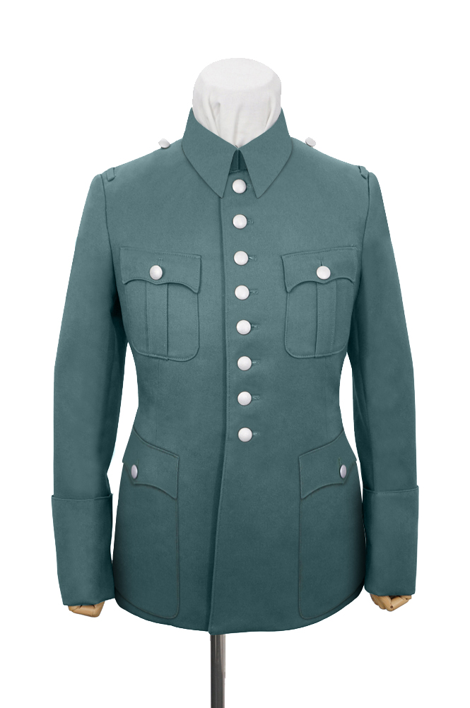 WWII German Police M38 General Officer Gabardine Service Waffenrock ...